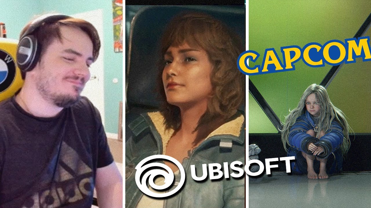 Мэддисон смотрит презентации Ubisoft и Capcom - YouTube
