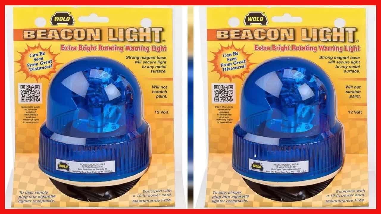 Great product - Wolo (3105-B) Beacon Light Rotating Emergency Warning ...