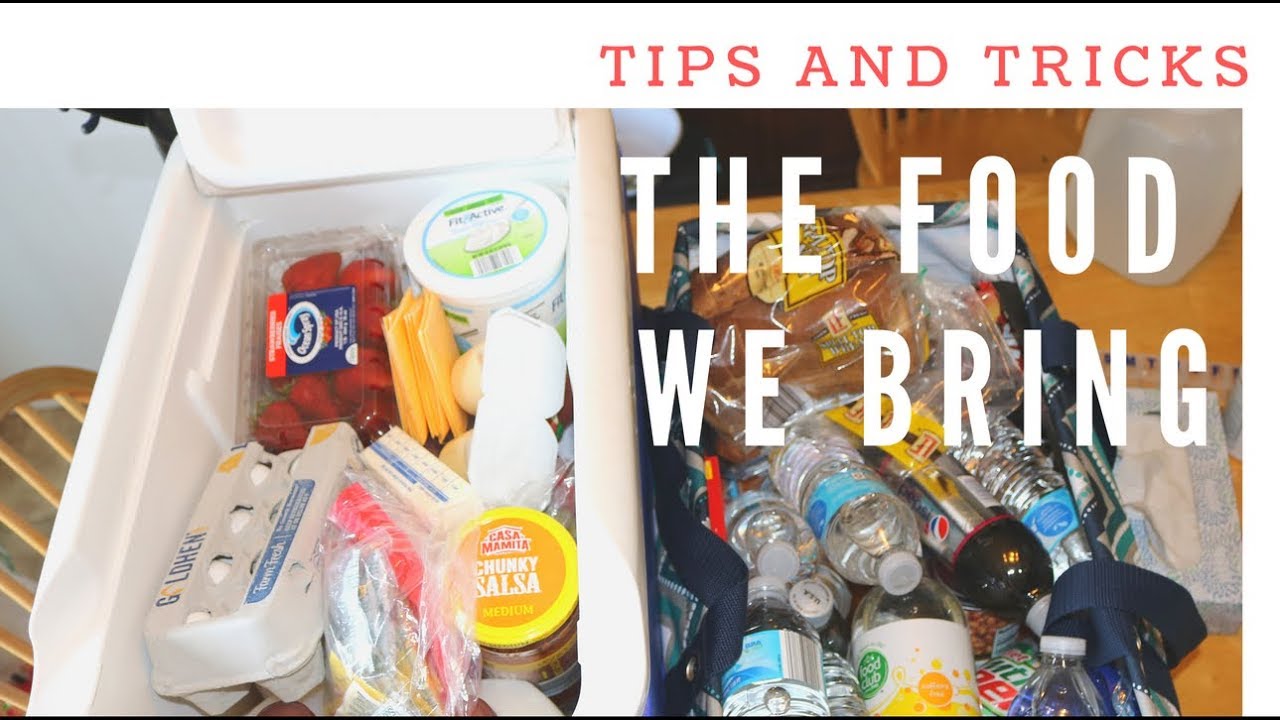 The food we pack in our scamp for a weekend away. Ep019 - YouTube