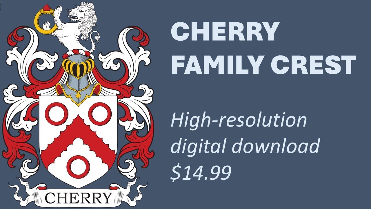 Cherry Family Crest - YouTube