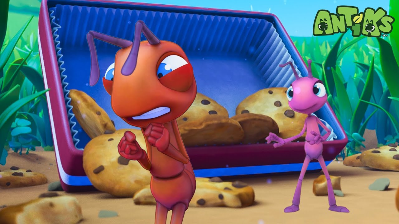Food Fights Back! Boo Gets Stuck in the Jelly Bowl |ANTIKS | Kids TV ...