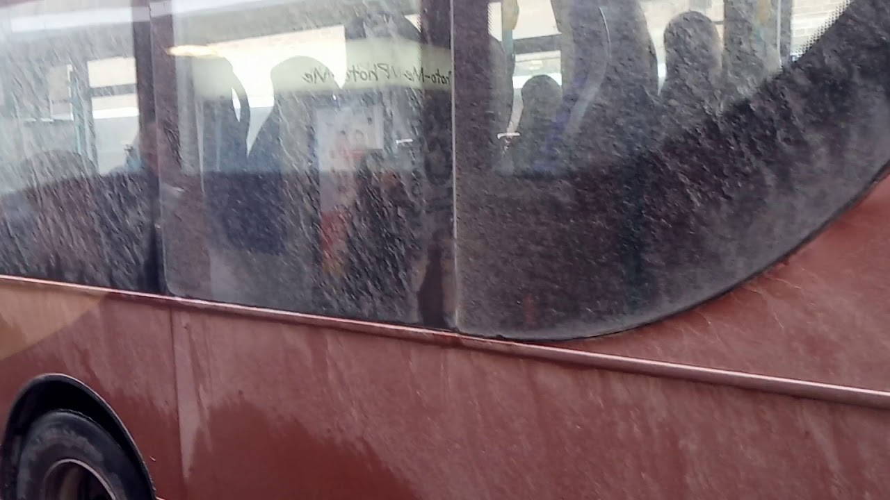 The Minehead bus at Taunton bus station today - YouTube