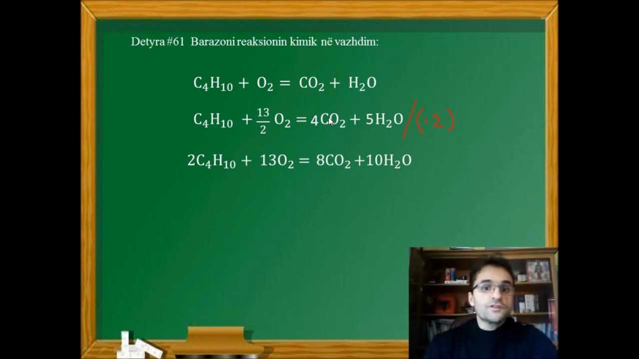 Detyra 61 Barazimi Reaksioneve Kimike.wmv - YouTube