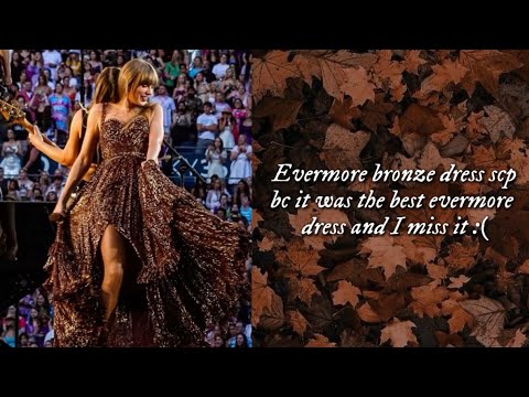 Evermore bronze dress scp bc it was the best evermore dress and I miss ...