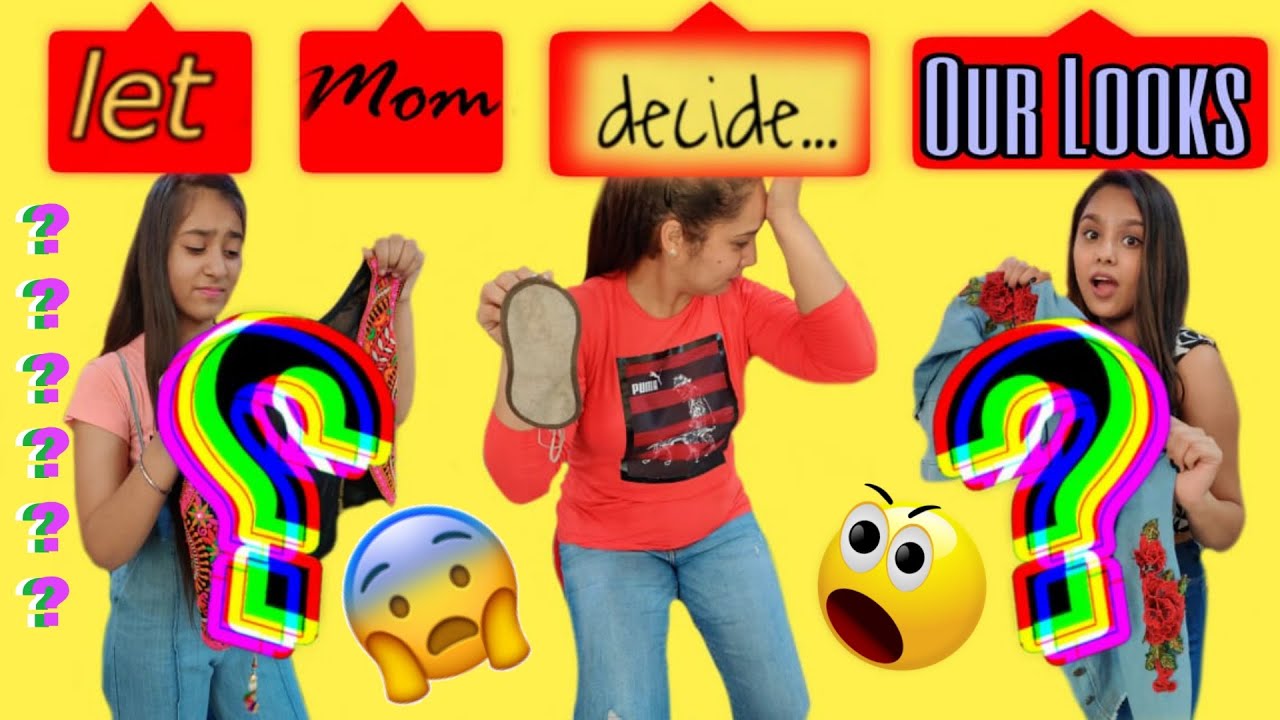 LET MOM DECIDE OUR LOOK!!😱 - YouTube