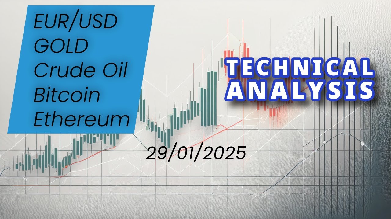 DAILY ANALYSIS for EURUSD, GOLD, Crude Oil, Bitcoin and Ethereum | 29. ...