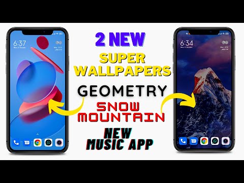 [ NEW ] MIUI 12 GEOMETRY & SNOW MOUNTAIN SUPER WALLPAPERS | MUSIC APP, ALWAYS ON DISPLAY UPDATE  🔥🔥🔥