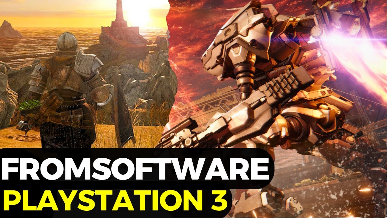 TODOS OS 11 JOGOS DA FROMSOFTWARE NO PS3! - YouTube
