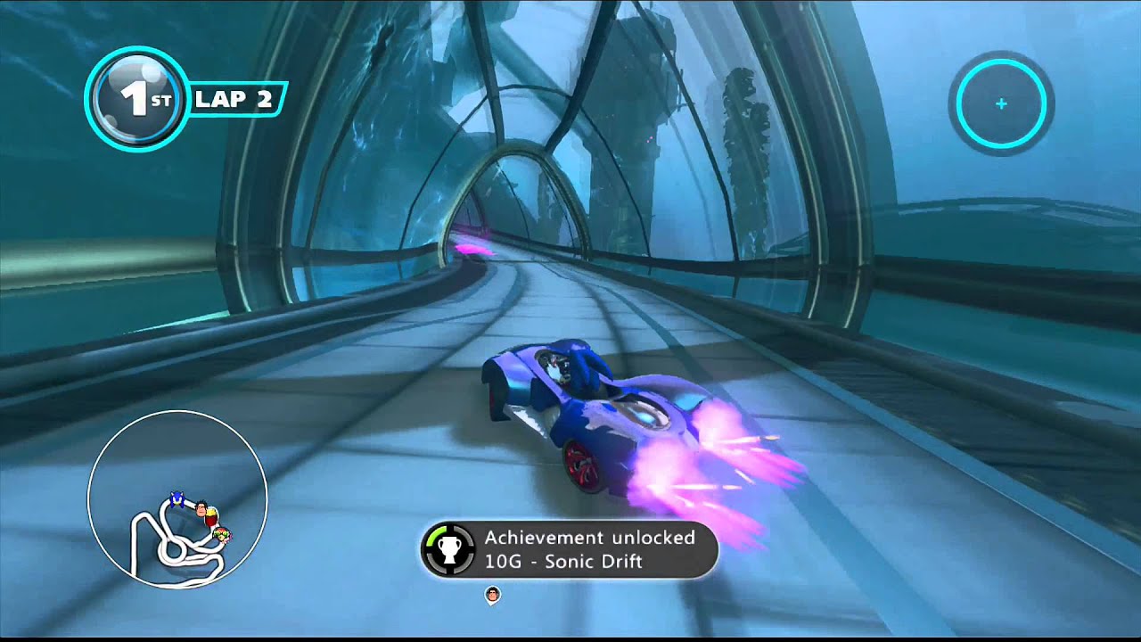 Sonic & All-Stars Racing Transformed: Boost Race - Burning Boost ...