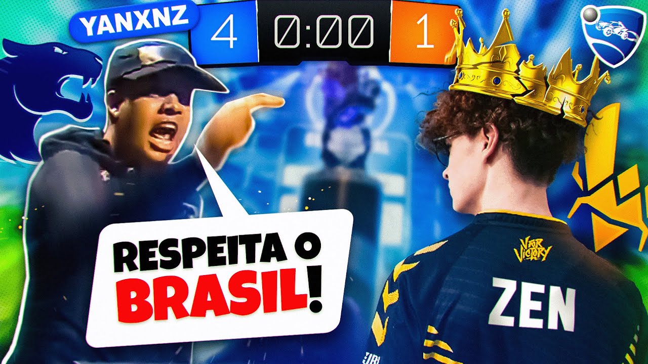 YANXNZ FEZ OS CAMPEOES MUNDIAIS CHORAREM NO MUNDIAL DE ROCKET LEAGUE ...