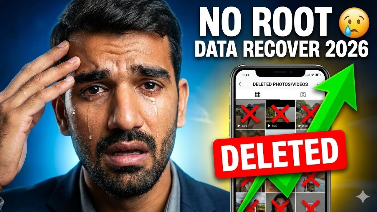 Restore Deleted Data | New Data Recovery Method 2026 | No Data Loss ...
