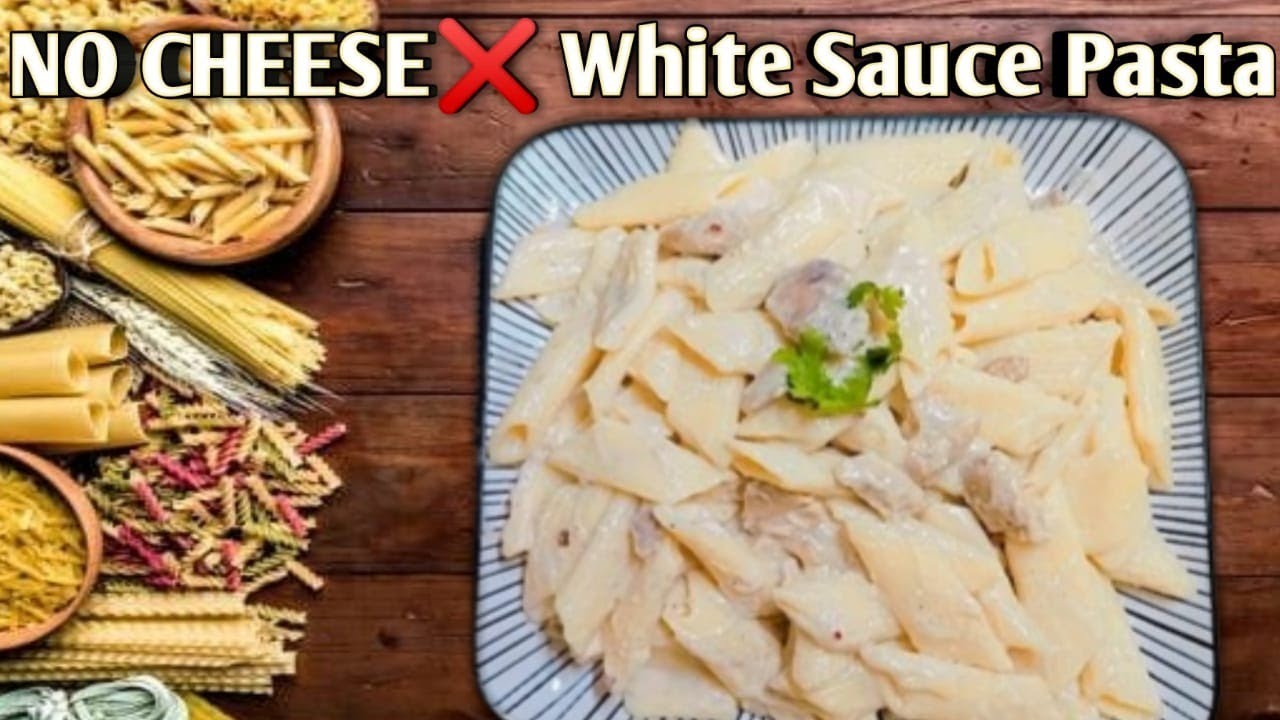 Pasta in white sauce | without cheese White Sauce Pasta Recipe By Spice ...