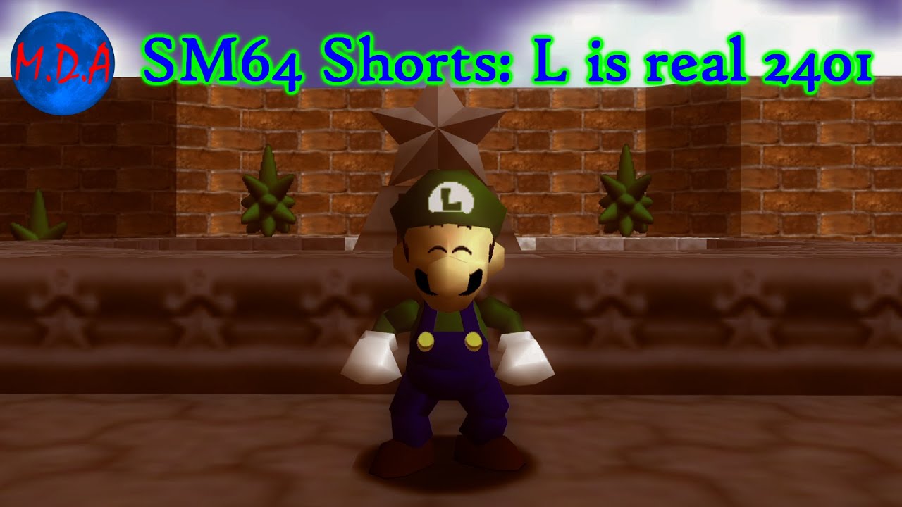 L is real 2401 - SM64 Shorts - YouTube