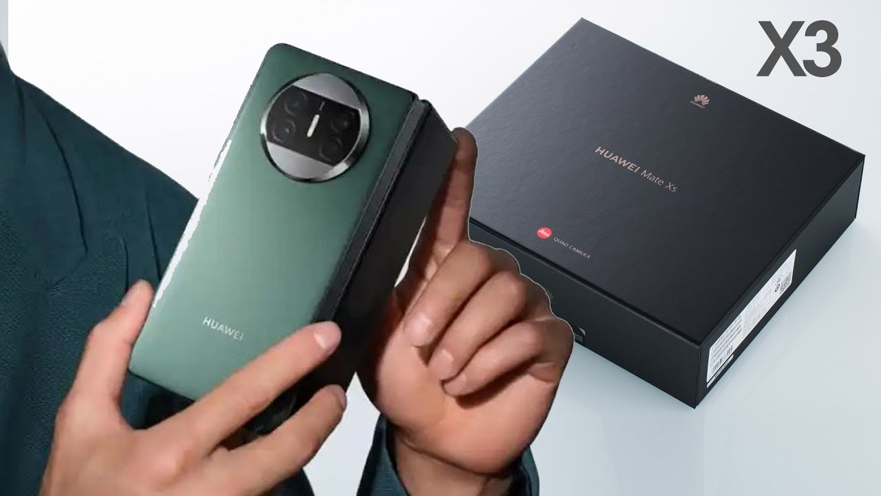 Huawei Mate X3 Folding Screen - FLAGSHIP EXPERIENCE - YouTube