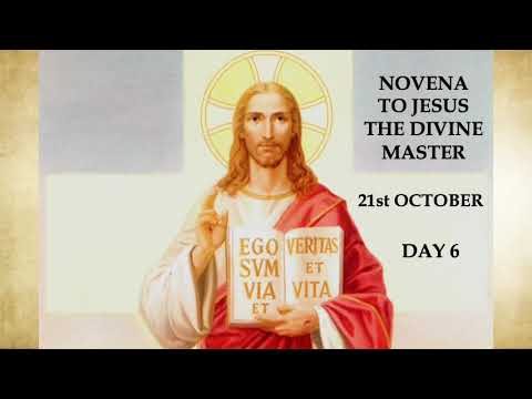 Novena to Jesus the Divine Master - Day 6 - YouTube