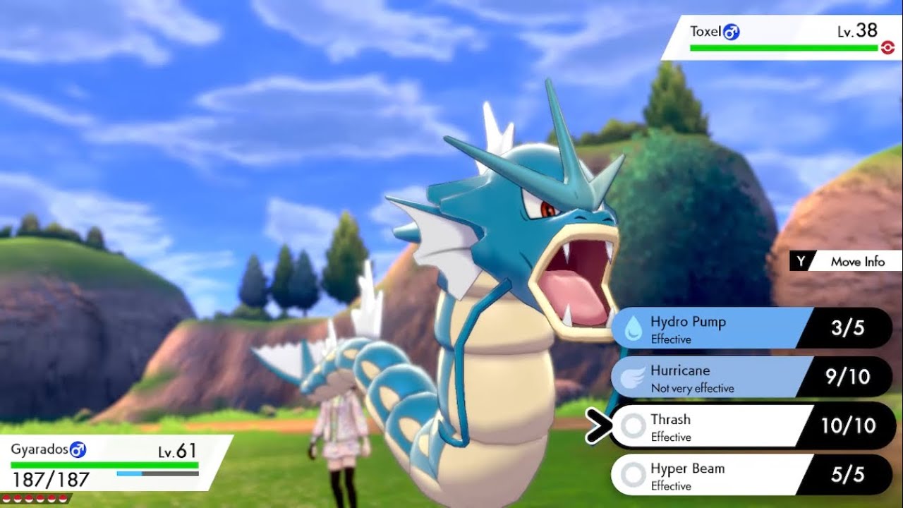 GYARADOS - THRASH (POKEMON SHIELD) - YouTube