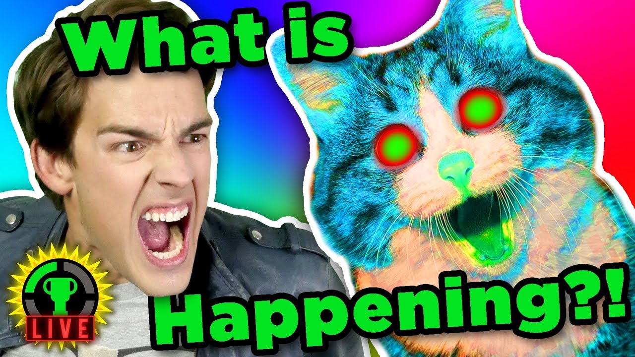 TRAPPED by CRAZY CATS!! | PUSS! (Rage Game) - EPILEPSY WARNING - YouTube