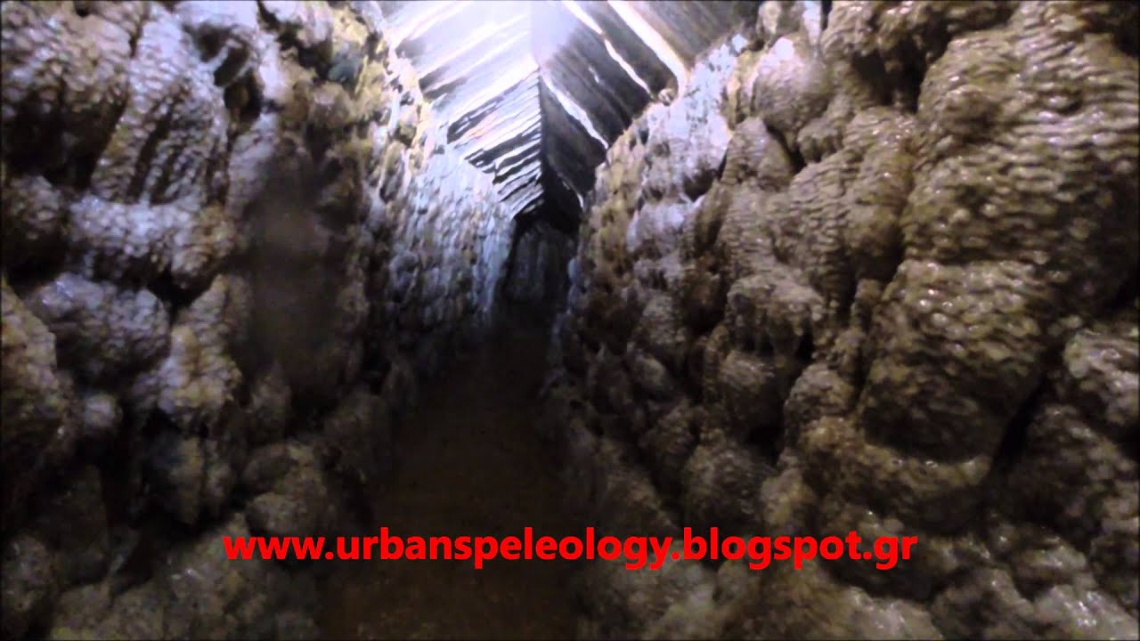 Go pro, exploration of an ancient aqueduct, εξερεύνηση Αδριάνειου ...