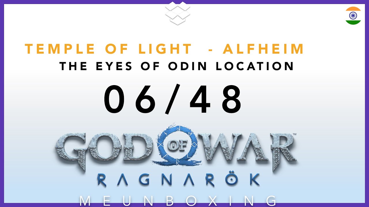 Odin's Ravens location (06/48) in Temple of Light - Alfheim # ...