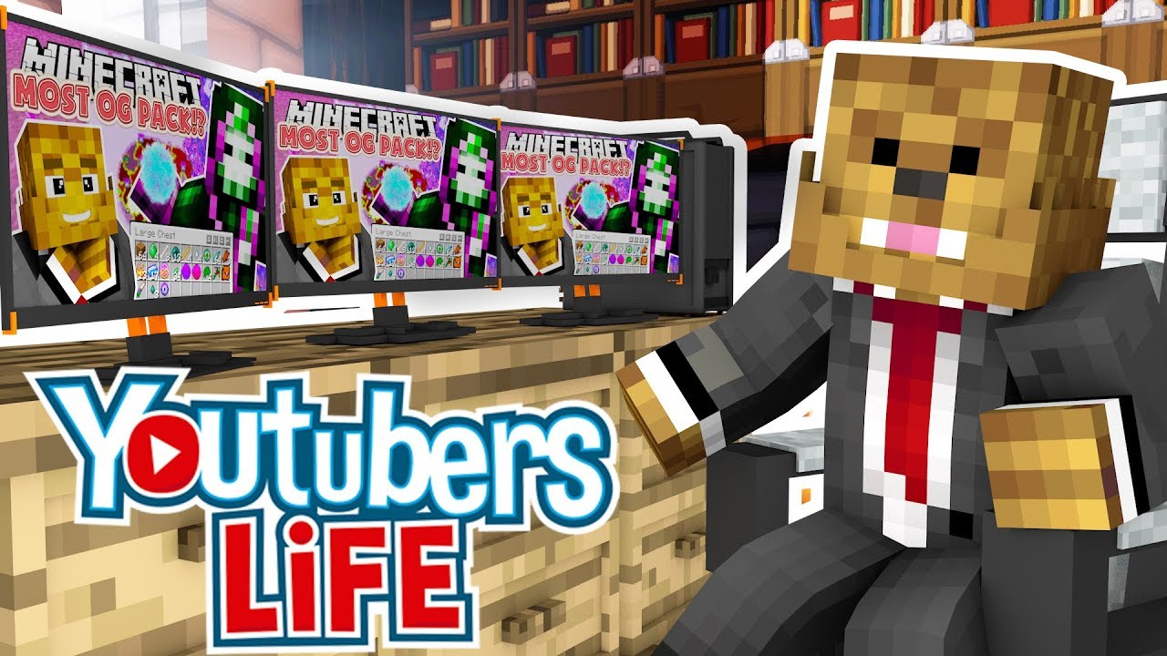 YOUTUBER'S LIFE IN MINECRAFT | JeromeASF - YouTube