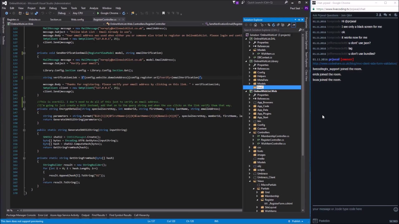Live Coding MVC ASP.NET Umbraco Website - Part 6 - YouTube