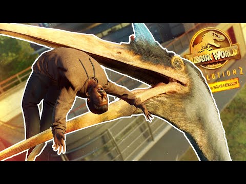 QUETZ EATS HUMANS! Quetzalcoatlus Animation Showcase - Jurassic World ...