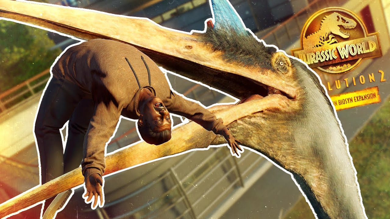 QUETZ EATS HUMANS! Quetzalcoatlus Animation Showcase - Jurassic World ...