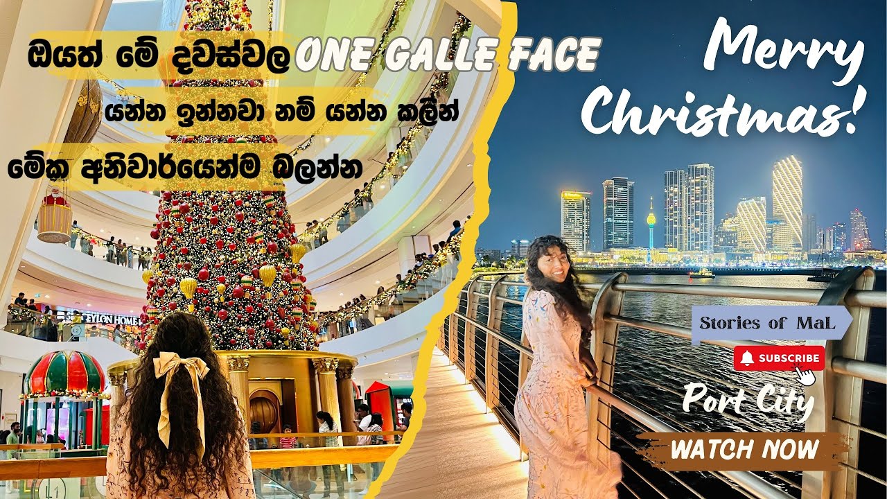 Christmas at One Galle Face Mall | Colombo Port City | Harry Potter ...
