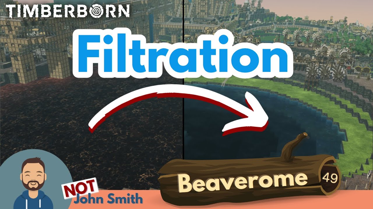 Separating GOOD from BAD Water - Beaverome Ep. 49 | Timberborn Gameplay ...