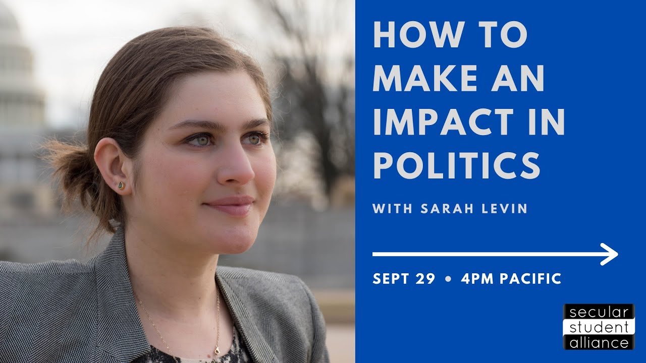 How to Make an Impact in Politics with Sarah Levin - YouTube