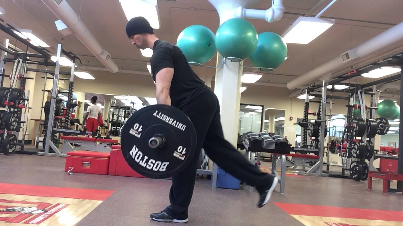 1-Leg Barbell RDL - YouTube