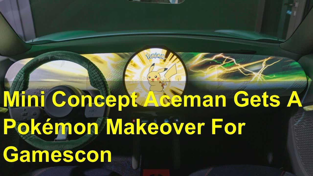 Mini Concept Aceman Gets A Pokémon Makeover For Gamescon - YouTube