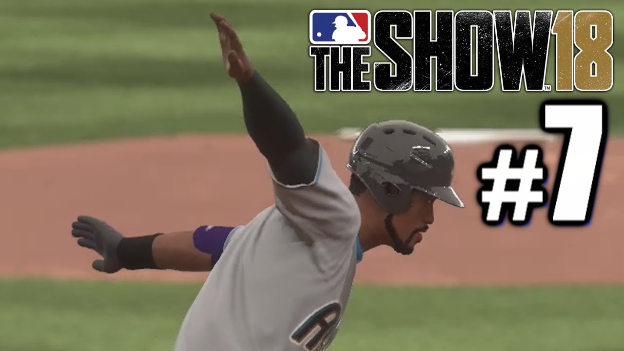 FIRST WALK-OFF HOME RUN! | MLB The Show 18 | Road to the Show #7 - YouTube