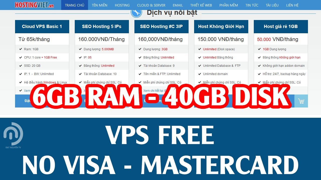 Vps Free 7 Days, Dịch Vụ Cloud VPS Windows Free 6Gb Ram Cực Ngon - YouTube