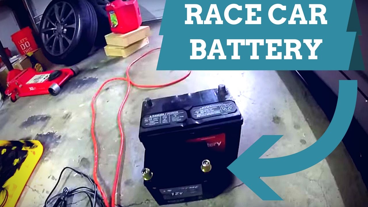 Race Car Battery | S2000 | DIY - YouTube