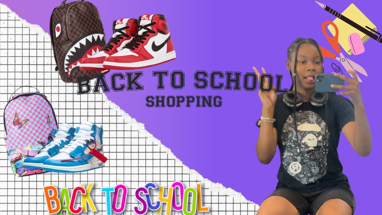 BACK 2 SCHOOL shopping (Vlog) - YouTube