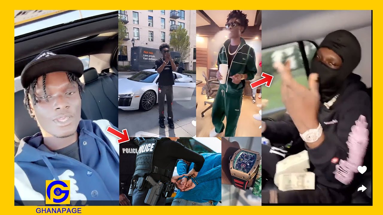 Ghana Game boy Prince Tod arrɛsted for frαud and money lαʊndering in ...