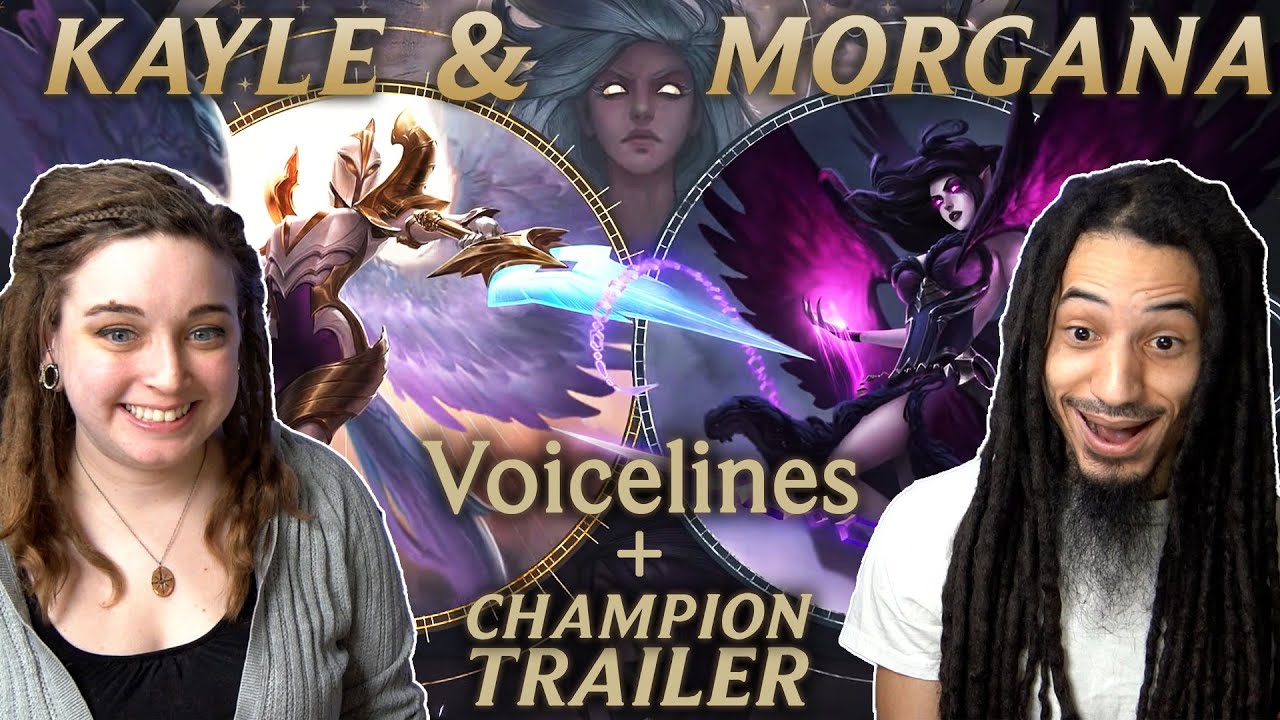 Arcane fans react to Kayle & Morgana Voicelines & Trailer | League Of ...