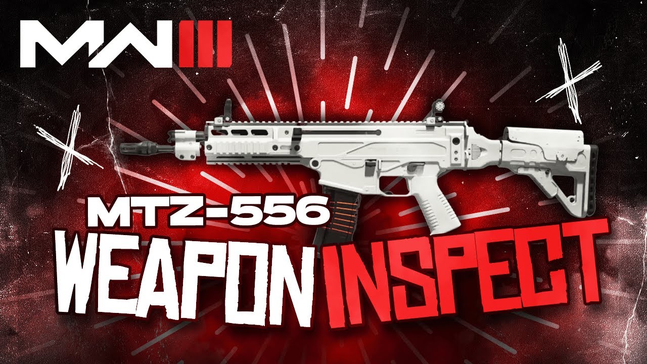 COD Modern Warfare 3 - MTZ-556 Weapon Inspection + Reload Animation ...