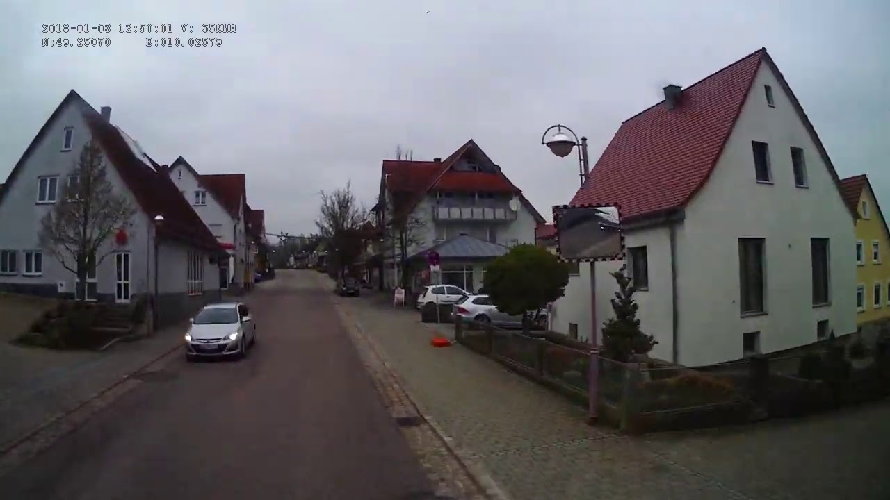 Germany. Road B290, Rot am See — Rot am See-Brettenfeld, 2018, 1x - YouTube