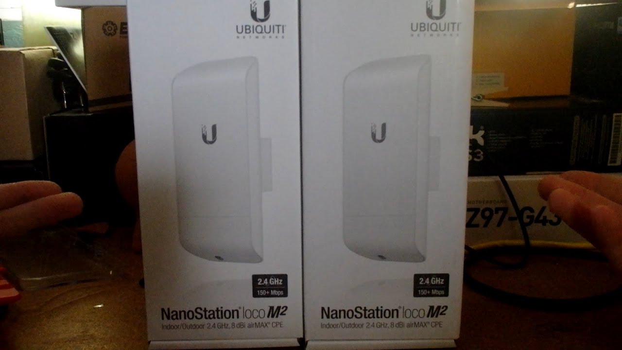 Ubiquiti Nanostation Loco M2 Wirelessbridge Utilize Airmax Technology