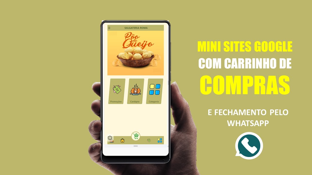 Criando Aplicativo com carrinho de compras no Google Sities - YouTube