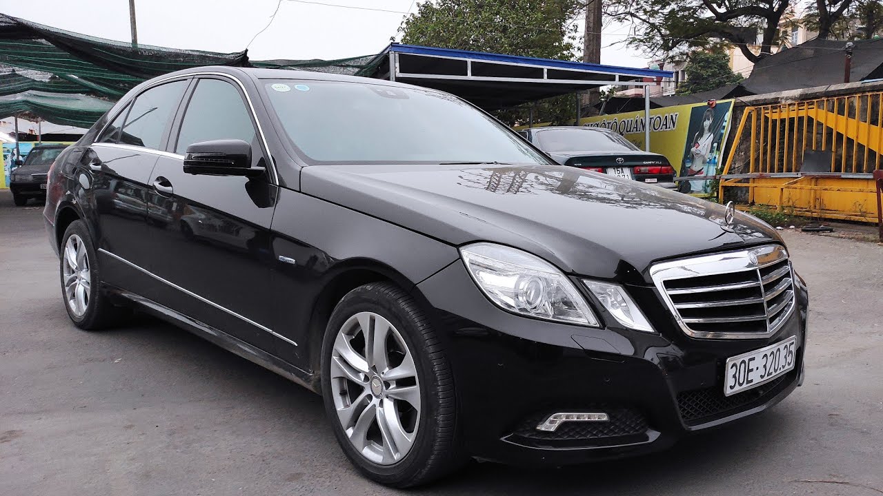 Mercedes E250 AMG 1.8 - 2009 - YouTube