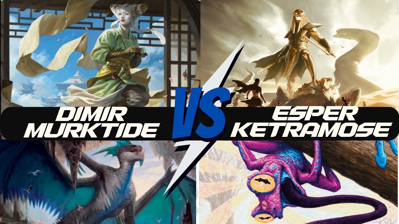 Dimir Murktide vs Esper Ketramose Modern Paper Gameplay - YouTube