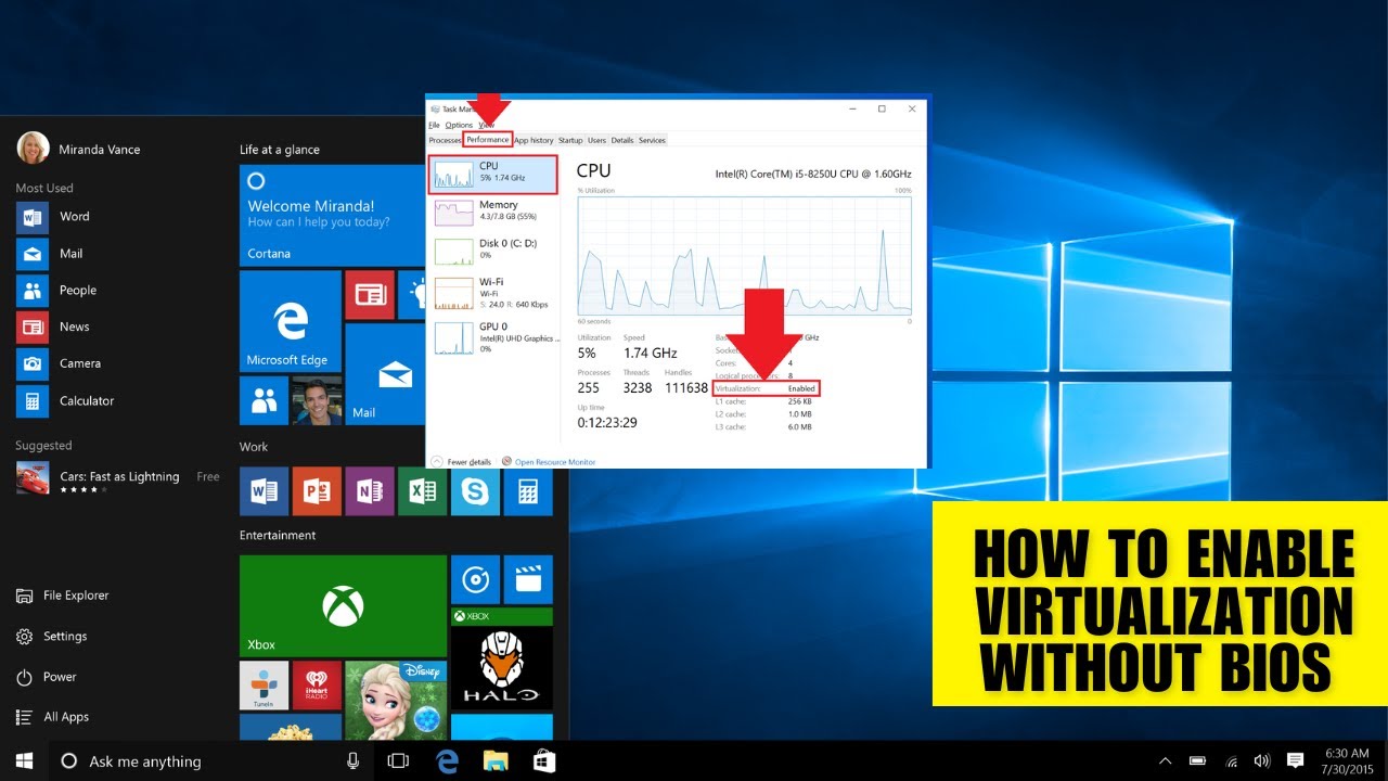 How To Enable Virtualization Without BIOS (How-To Guide) - YouTube