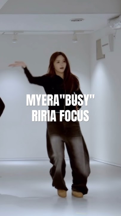 【MYERA】"BUSY"RIRIA FOCUS🐰🩷#myera #マイラ #myera_busy #riria #リリア #りりあ - YouTube