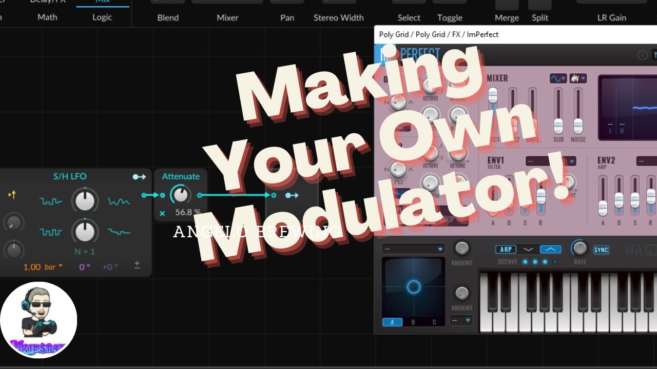 Using Poly Grid to create your own Modulators in Bitwig 4.3! - YouTube