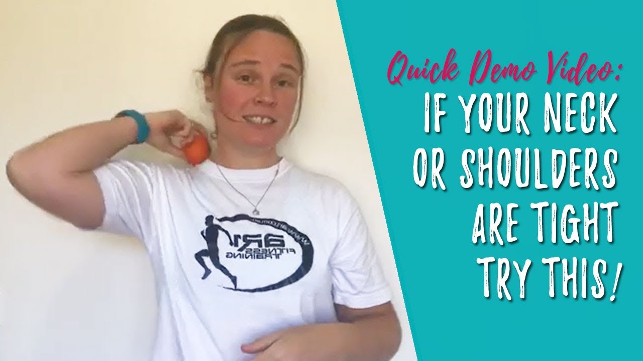 How to get relief for shoulders and neck pain! Loosen knots and relieve ...