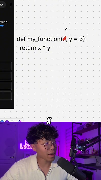 Python default parameters #softwareengineer #python #programming - YouTube