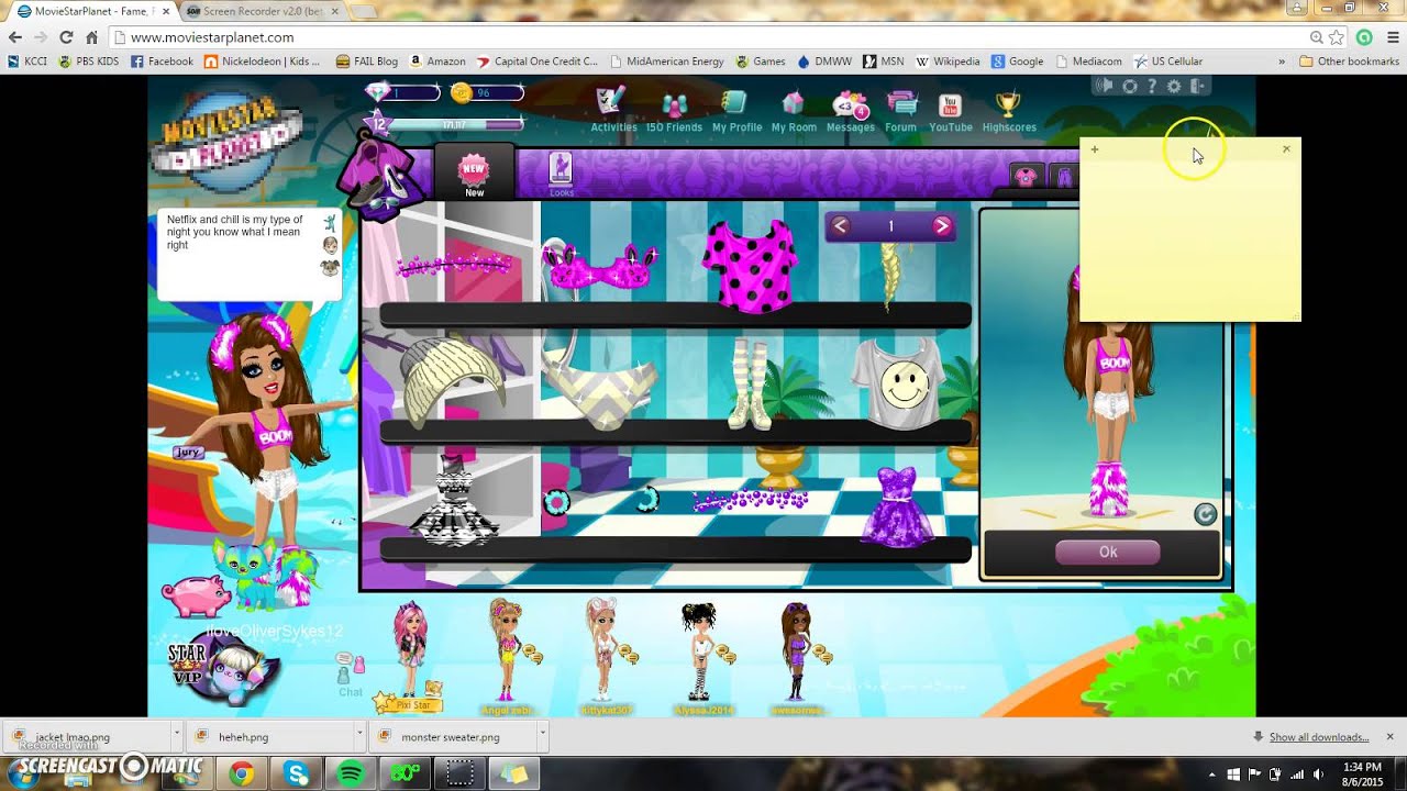 Tour of my Msp profile. (OLD) - YouTube